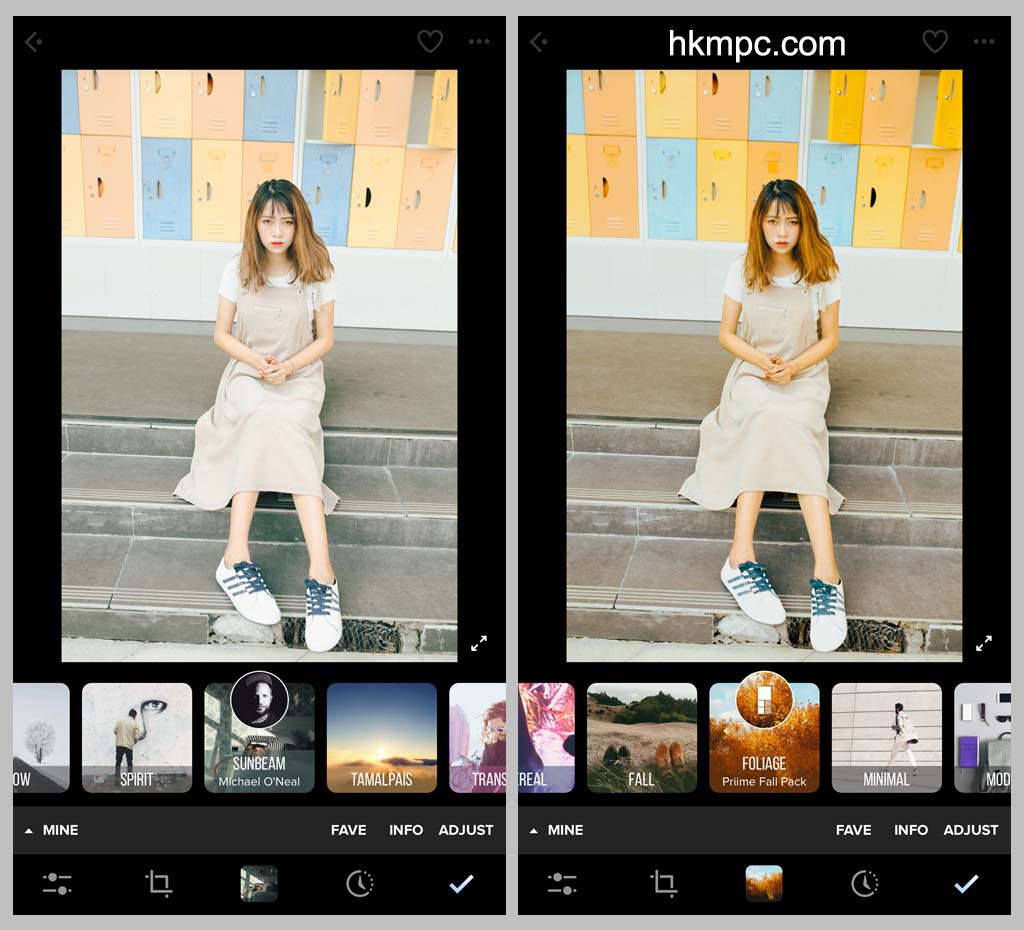 附有攝影師使用說明的修圖App《Priime》 – 手機攝影同學會